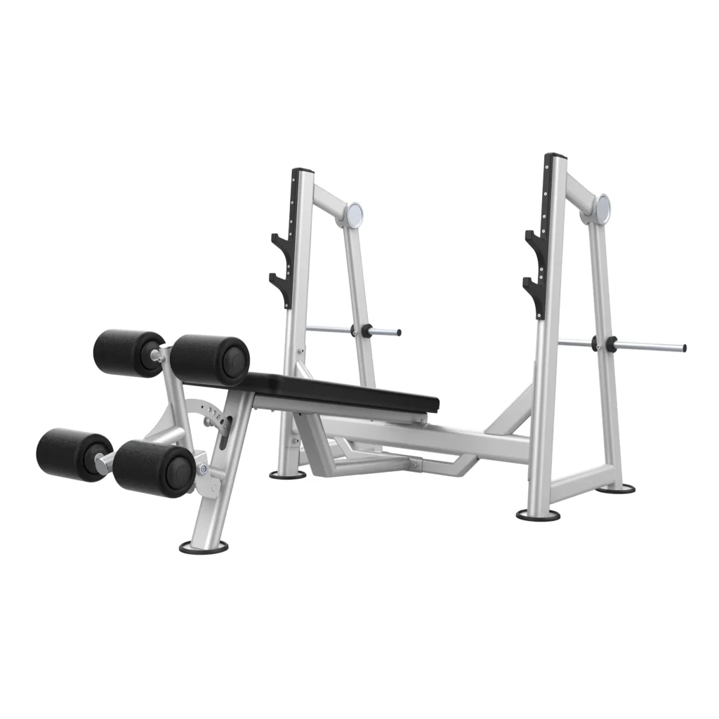 BANCA DECLINADA PARA PECHO OLÍMPICA - Tienda Fitness